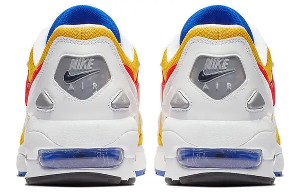Nike Max 2 Light Sneakers - White/red/yellow