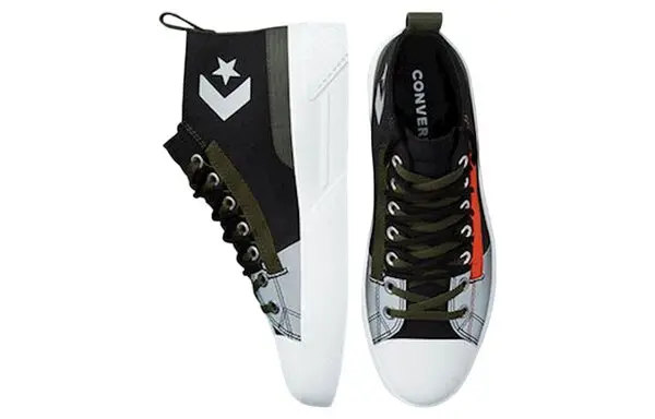 CONVERSE Street Utility Cs Canvas Shoes - Black/green