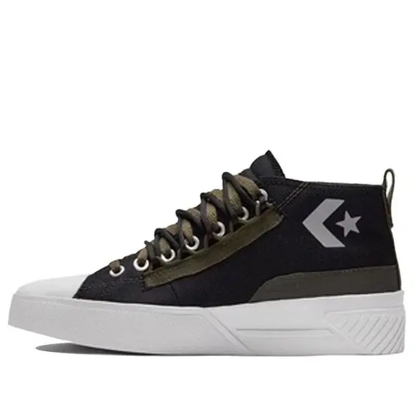 CONVERSE Street Utility Cs Canvas Shoes - Black/green