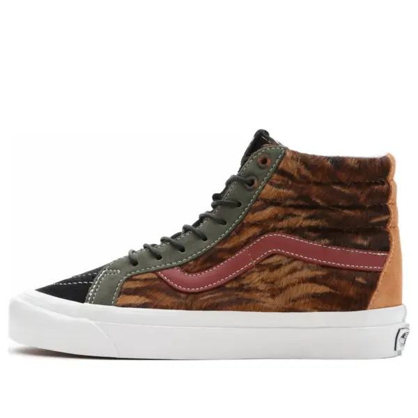 VANS Sk8-hi Dx High Top Sneakers - Brown/gray/black