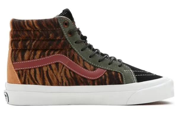 VANS Sk8-hi Dx High Top Sneakers - Brown/gray/black