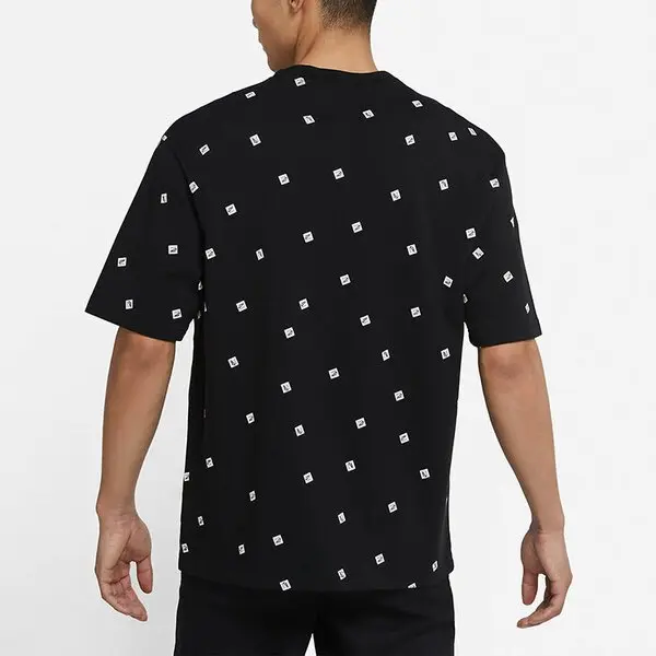 JORDAN Logo Print Crew Neck Short-sleeved