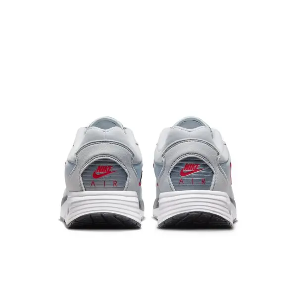 Nike Max Solo Cool Grey Sneakers - Grey/red/white