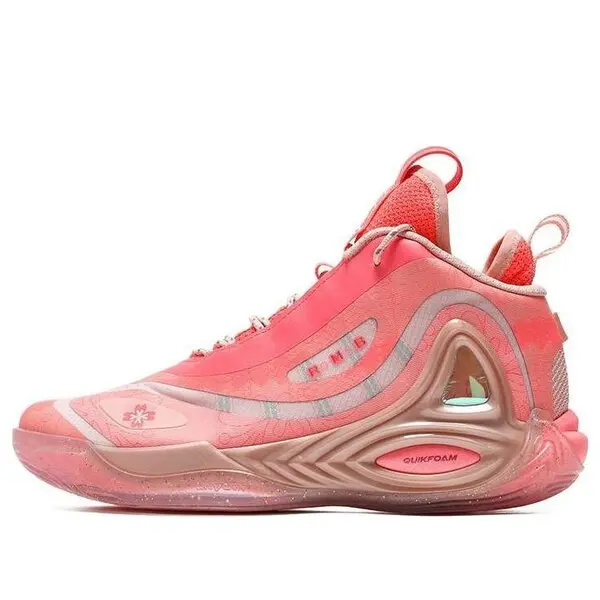 361 DEGREES X Aaron Gordon Qu!k Lite Kungfu Dunk Sport Basketball Shoes - Pink