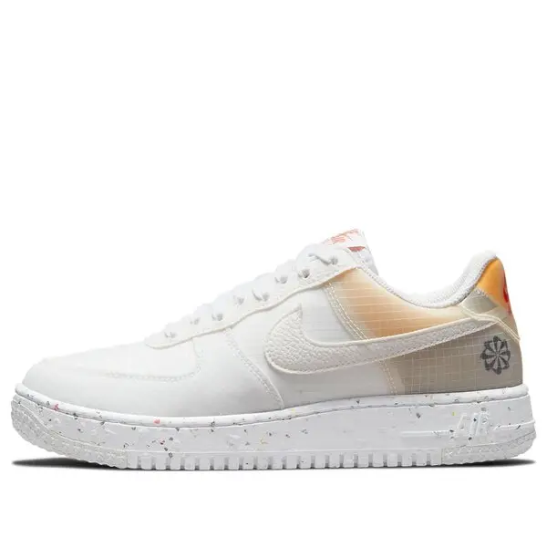Nike Force 1 Crater Move To Zero Sneakers - White/beige/brown