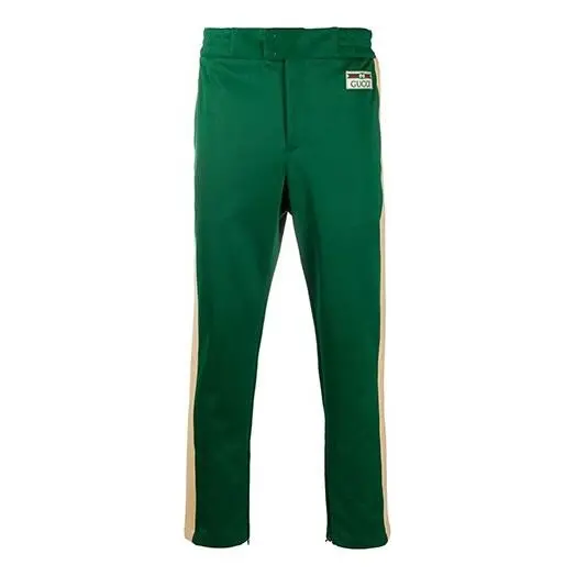 Gucci Technical Jersey Joggers - Green