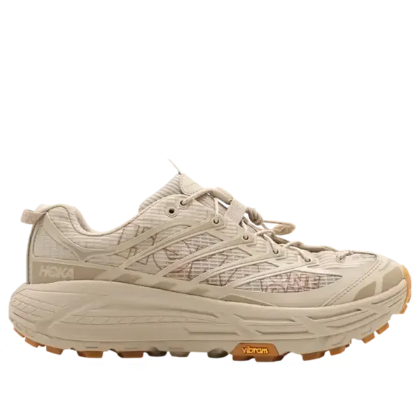Hoka One One X Atmos Mafate Three 2 Grid Jp Sneakers - Linen