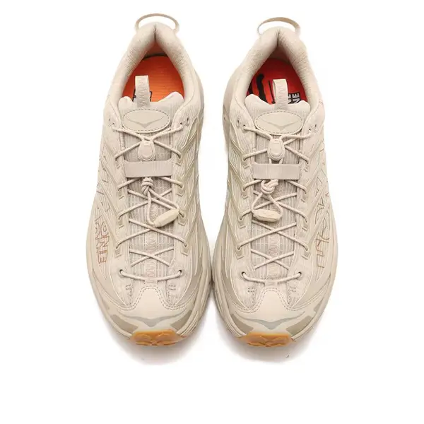 Hoka One One X Atmos Mafate Three 2 Grid Jp Sneakers - Linen