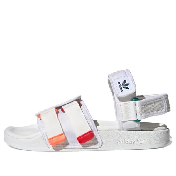 Adidas Adilette Sandal 4.0 - White/orange