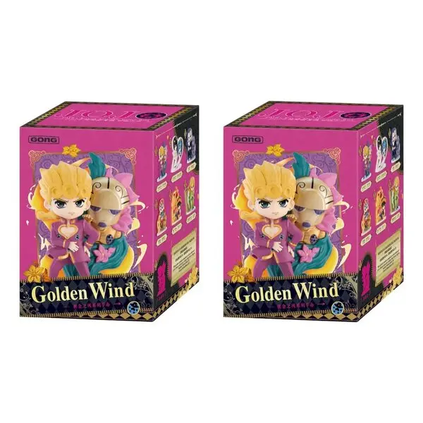 POP MART Golden Wind Jojo's Bizarre Adventure Figures Sealed Case - Multi-color