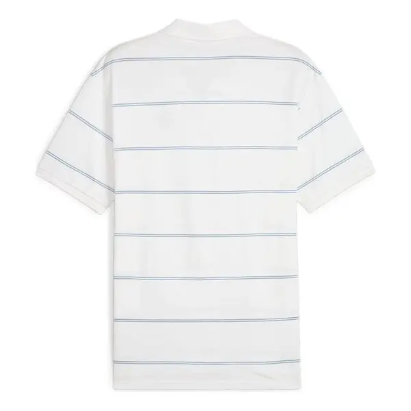 PUMA Team Polo Shirt 'white Blue