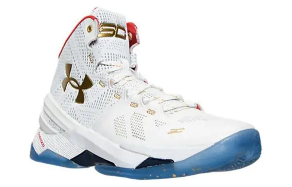 Under Armour Curry 2 "all Star" Basketball Sneakers - White