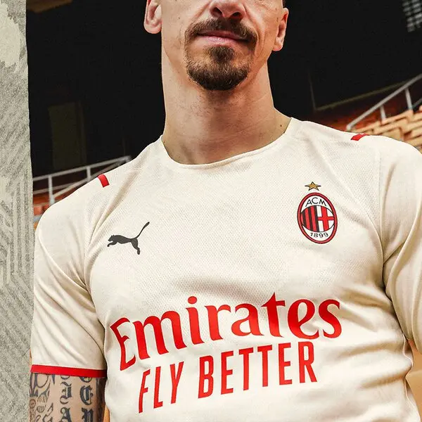 PUMA Ac Milan 22/23 Away Stadium Jersey