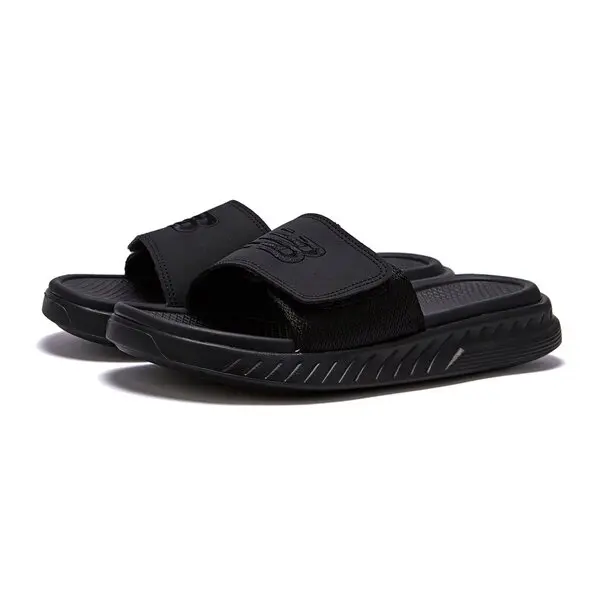 NEW BALANCE Cushioned Slides - Black