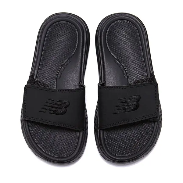 NEW BALANCE Cushioned Slides - Black