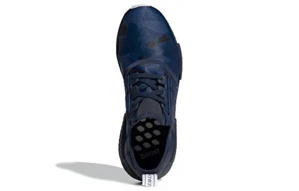 Adidas Nmd_r1 Fractal Camo Sneakers - Navy