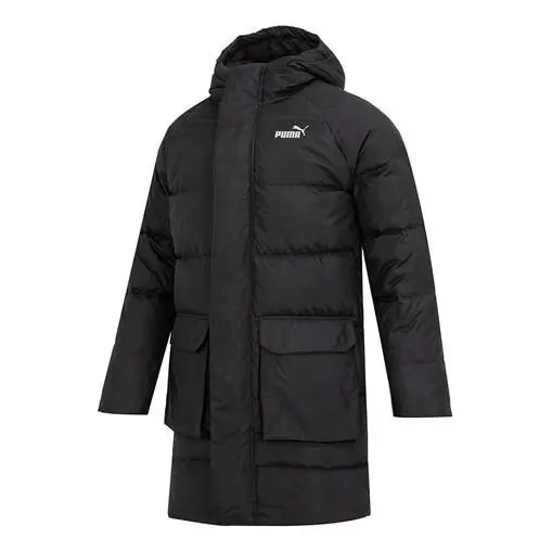 PUMA Das Long Down Jacket - Black