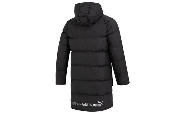 PUMA Das Long Down Jacket - Black