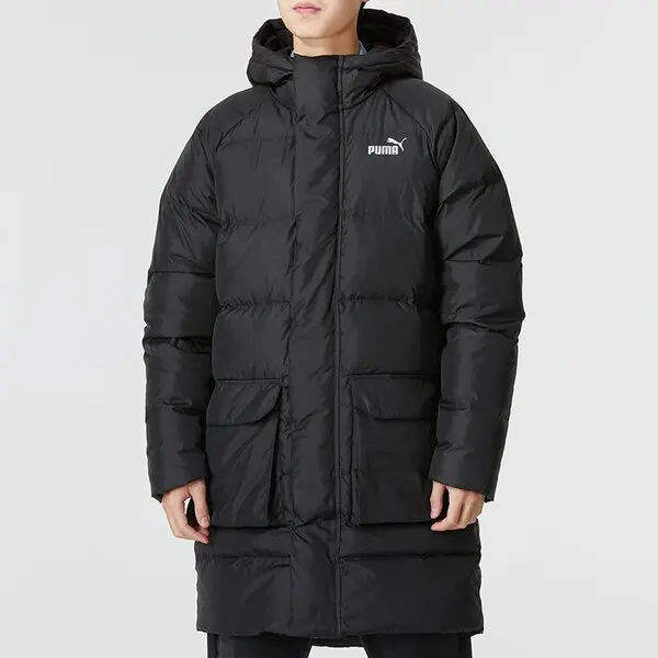 PUMA Das Long Down Jacket - Black