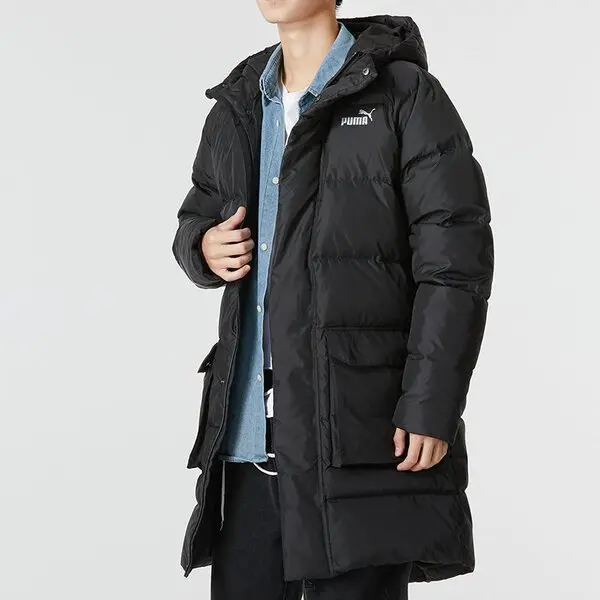 PUMA Das Long Down Jacket - Black