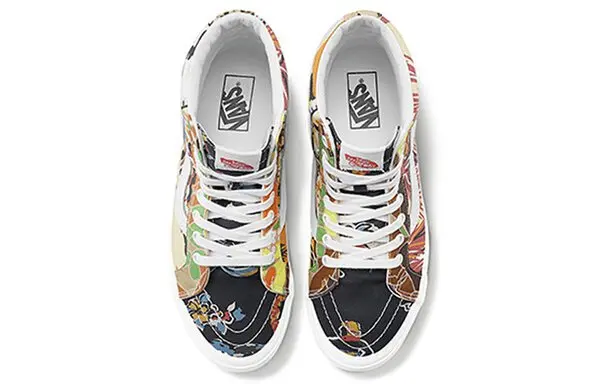 VANS Hoffman California Fabrics X Sk8-hi 38 Dx Anaheim Factory 'native Mix - Black/brown