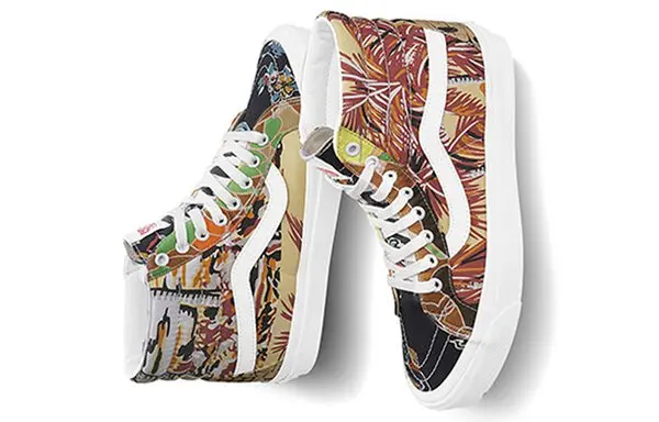 VANS Hoffman California Fabrics X Sk8-hi 38 Dx Anaheim Factory 'native Mix - Black/brown