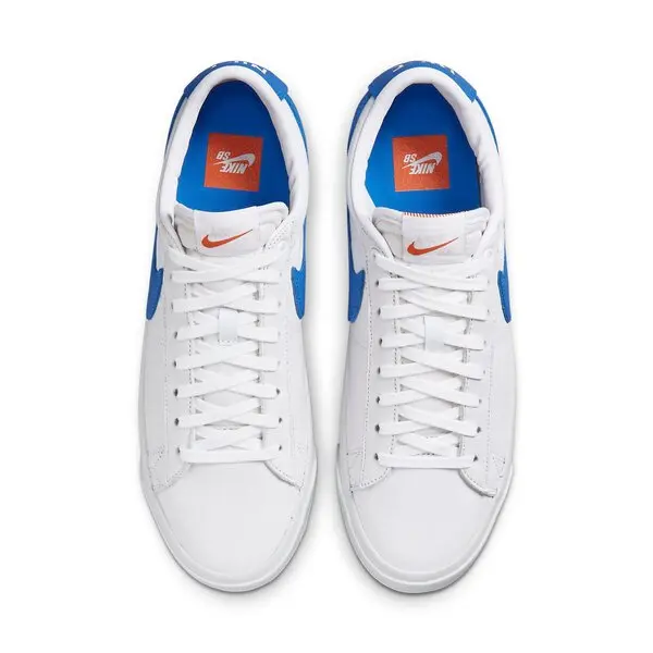 Nike Zoom Blazer Low Pro Gt Iso Sb Sneakers - White/blue