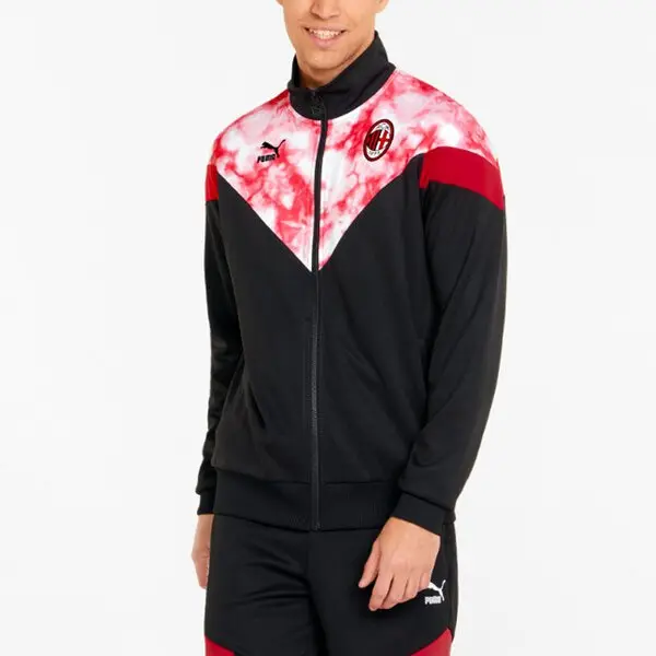 PUMA Acm Iconic Mcs Soccer Track Jacket - Red