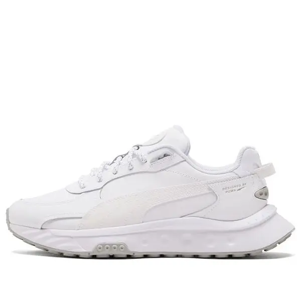 PUMA Wild Rider Reflective Low Top Sneakers - White