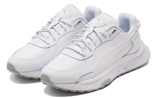 PUMA Wild Rider Reflective Low Top Sneakers - White