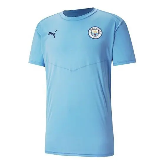 PUMA Manchester City Ss Pre-match Home Jersey - Blue