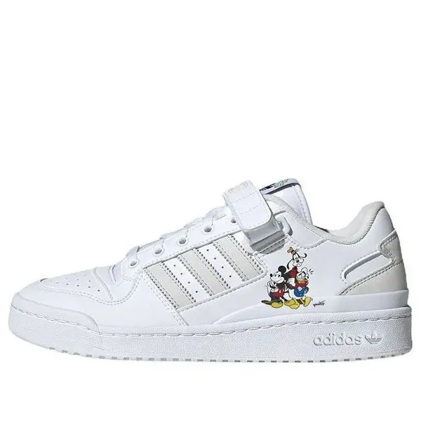 Adidas Disney X Forum Low 'welcome Friends' Sneakers - White