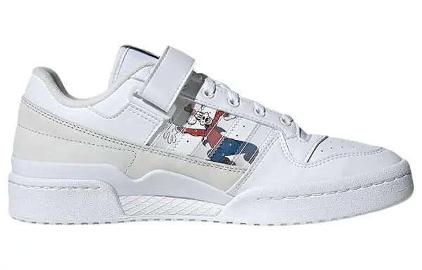 Adidas Disney X Forum Low 'welcome Friends' Sneakers - White