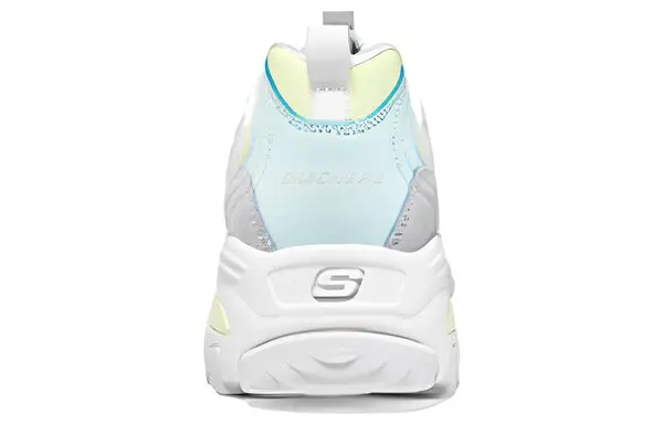 Sketchers D'lites 1.0 Athletic Low Top Sneakers - White