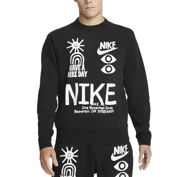 Nike Graphic Long Sleeve Pullover