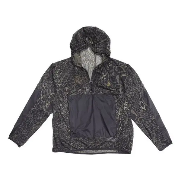 Nike Mountaineering Sports Splicing Cardigan Hooded Jacket - Multi-color