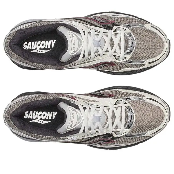 Saucony Progrid Omni Tmy Athletic Sneakers - Tan/maroon