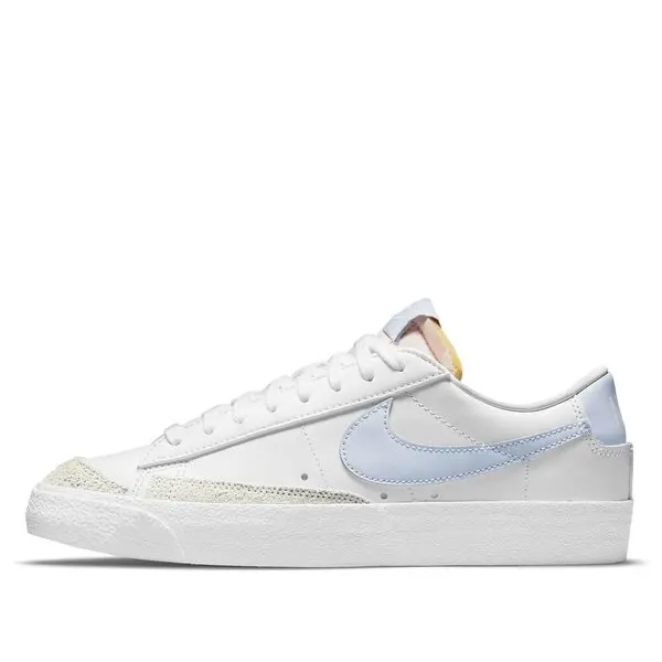 Nike Blazer Low '77 "white Ghost" Sneakers - White/blue