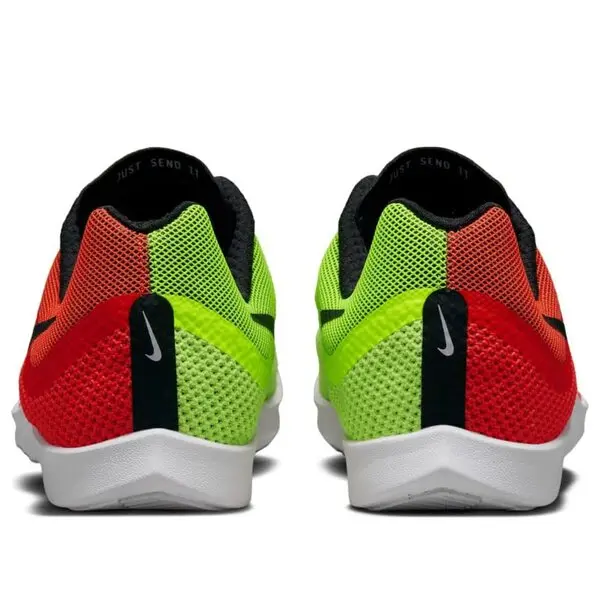 Nike Zoom Rival Distance Spikes - Red/green