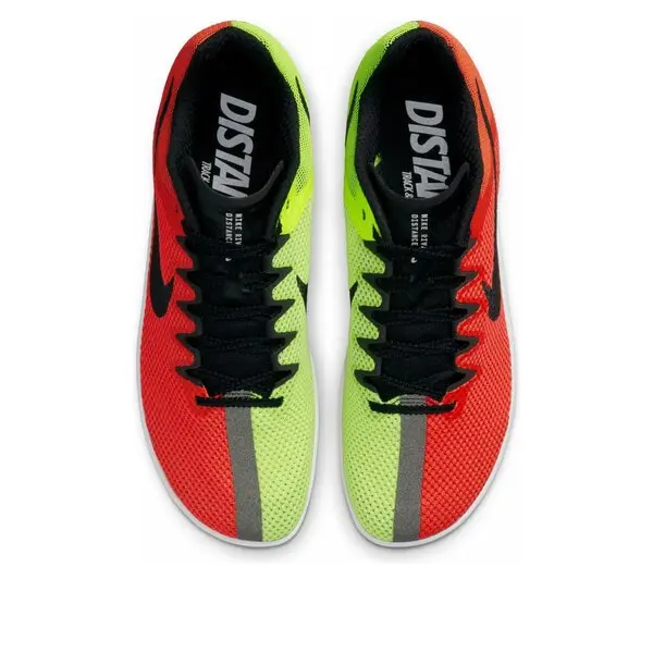Nike Zoom Rival Distance Spikes - Red/green