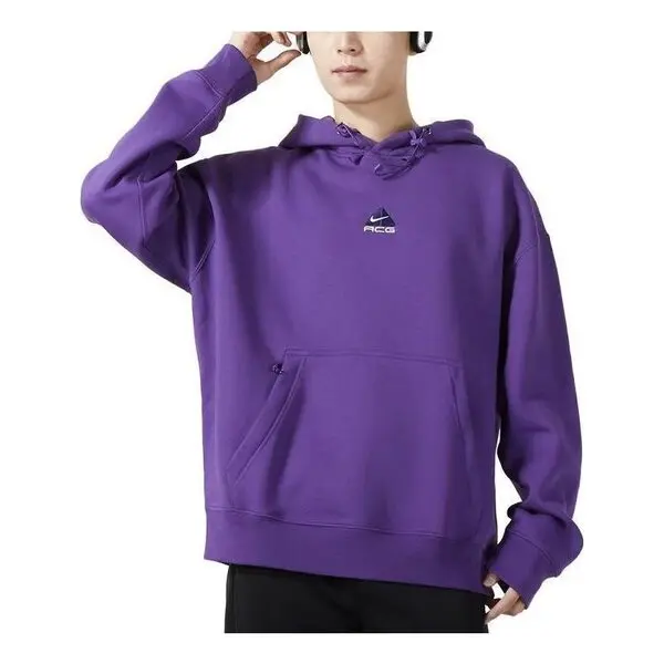 Nike X Therma-fit Fleece Hoodie - Purple