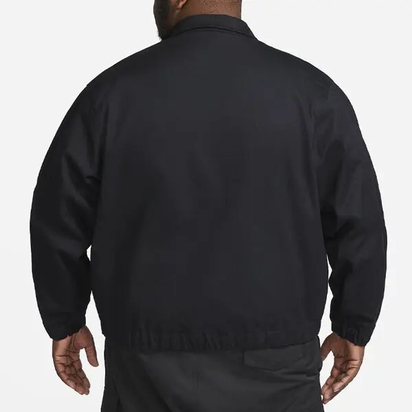 Nike Lightweight Zip-up Jacket - Black/white