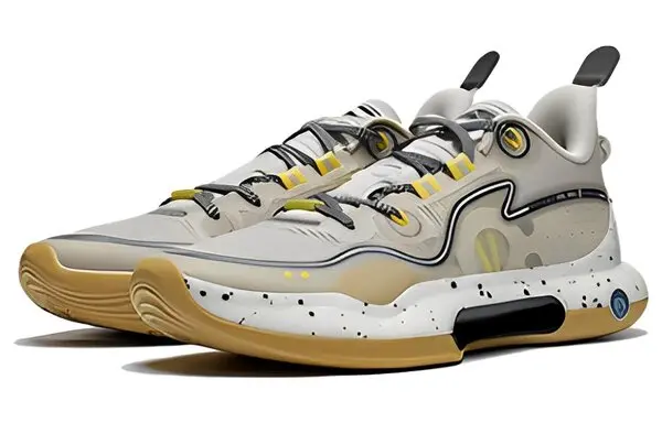 LI-NING Yushuai Evolution Low "coffee - Beige/black/white