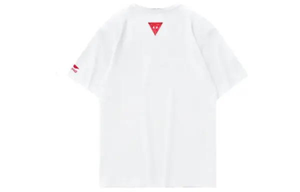 LI-NING Printed Round Neck Short Sleeve Tee