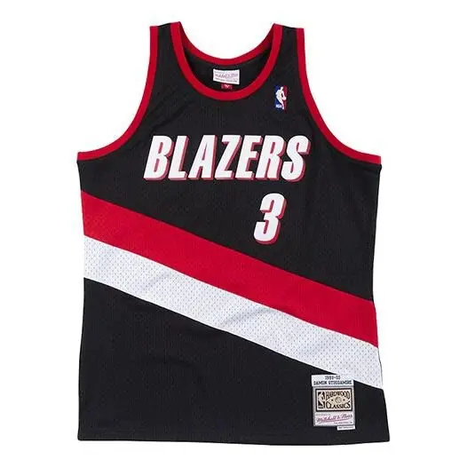 Mitchell & Ness Nba Retro Basketball Jersey Stoudemire 3 Blazers - None