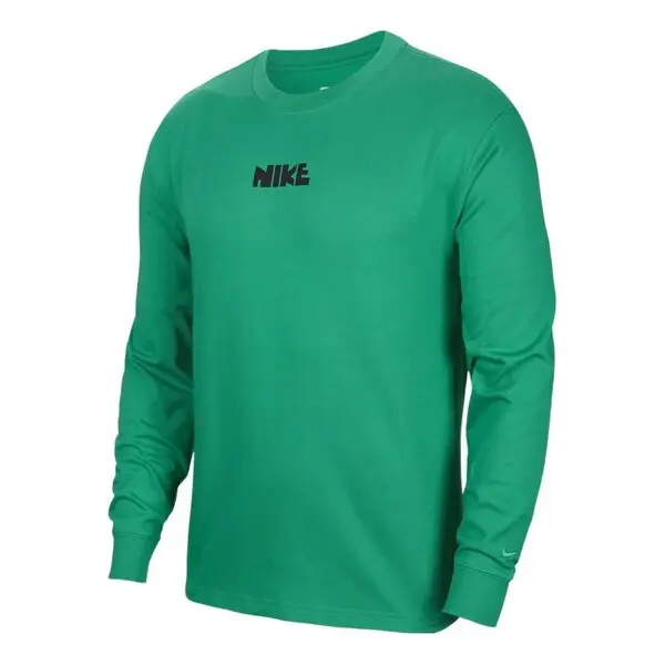 Nike Logo Long Sleeve Tee 'green - Default Colorway