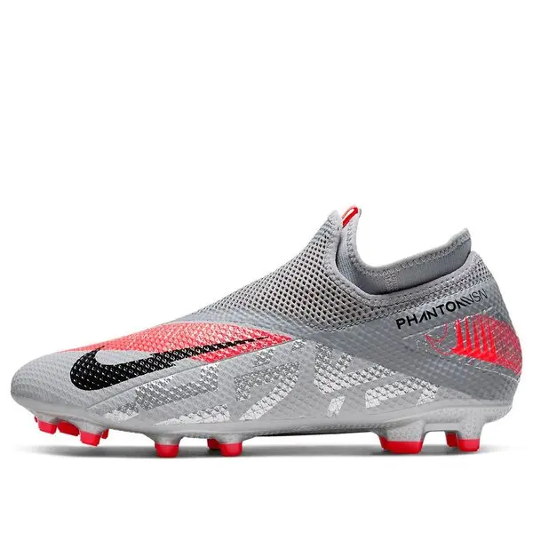 Nike Phantom Vision 2 Academy Dynamic Fit Mg - Silver/red/black