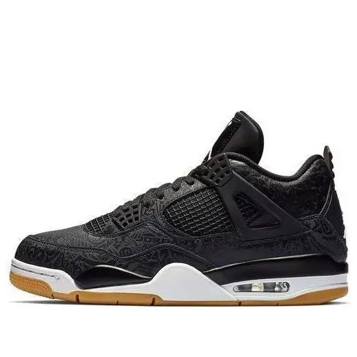 JORDAN Air 4 Retro Se "laser" Sneakers - Black Laser