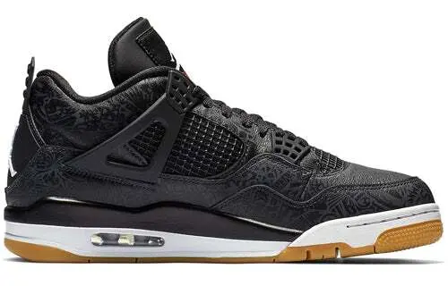 JORDAN Air 4 Retro Se "laser" Sneakers - Black Laser