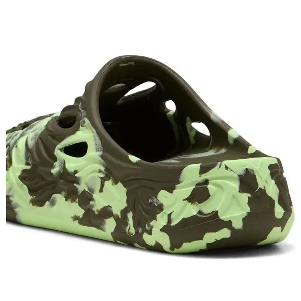 PUMA Mb.04 Slides - Dark Olive/fizzy Light